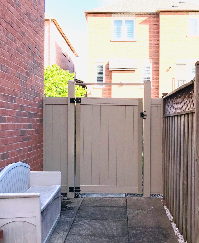 Premium PVC Gate - PVC Fence Canada